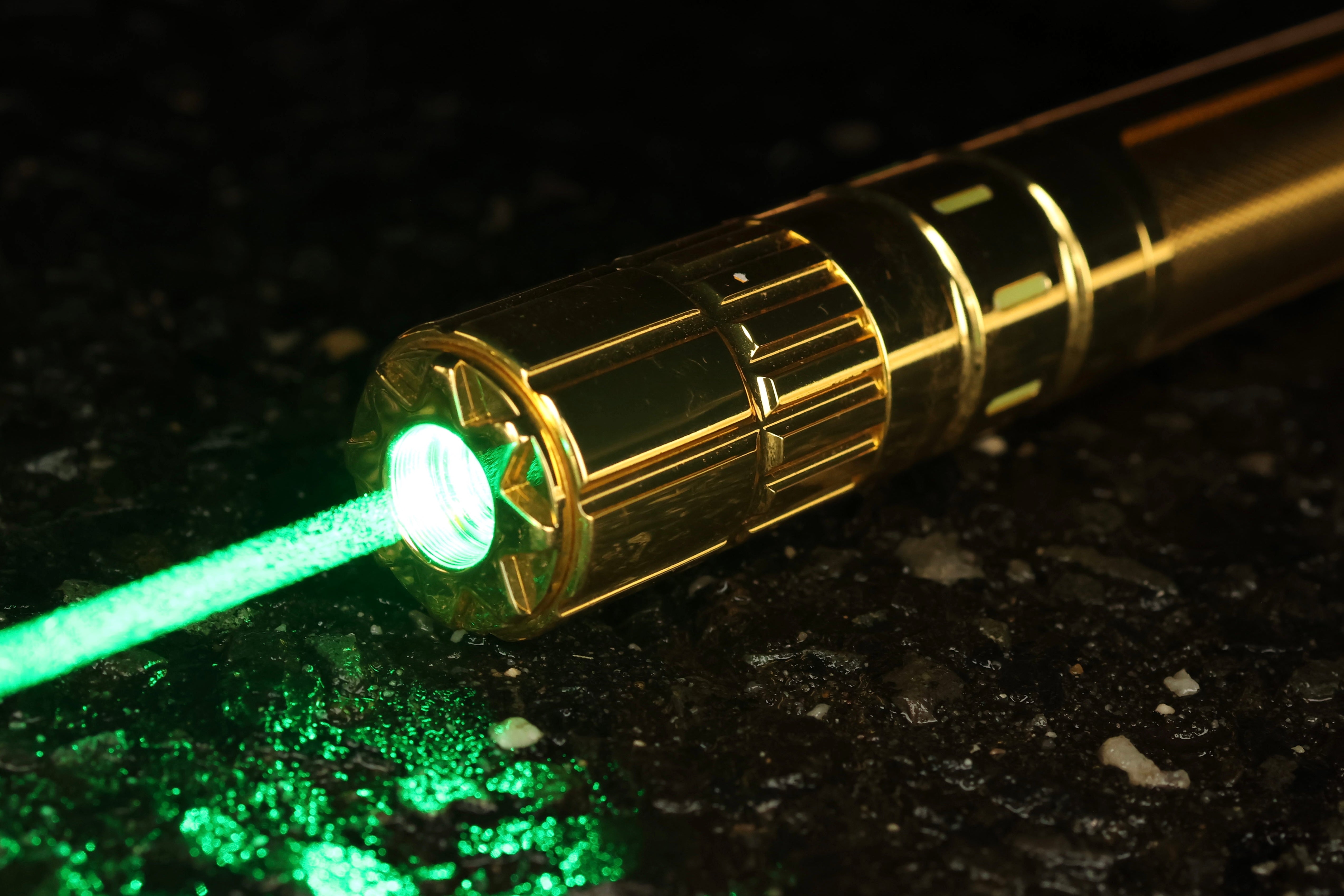 "Valkyrie" 520nm Pro Laser Pointer, Green (Tinker Lasers)