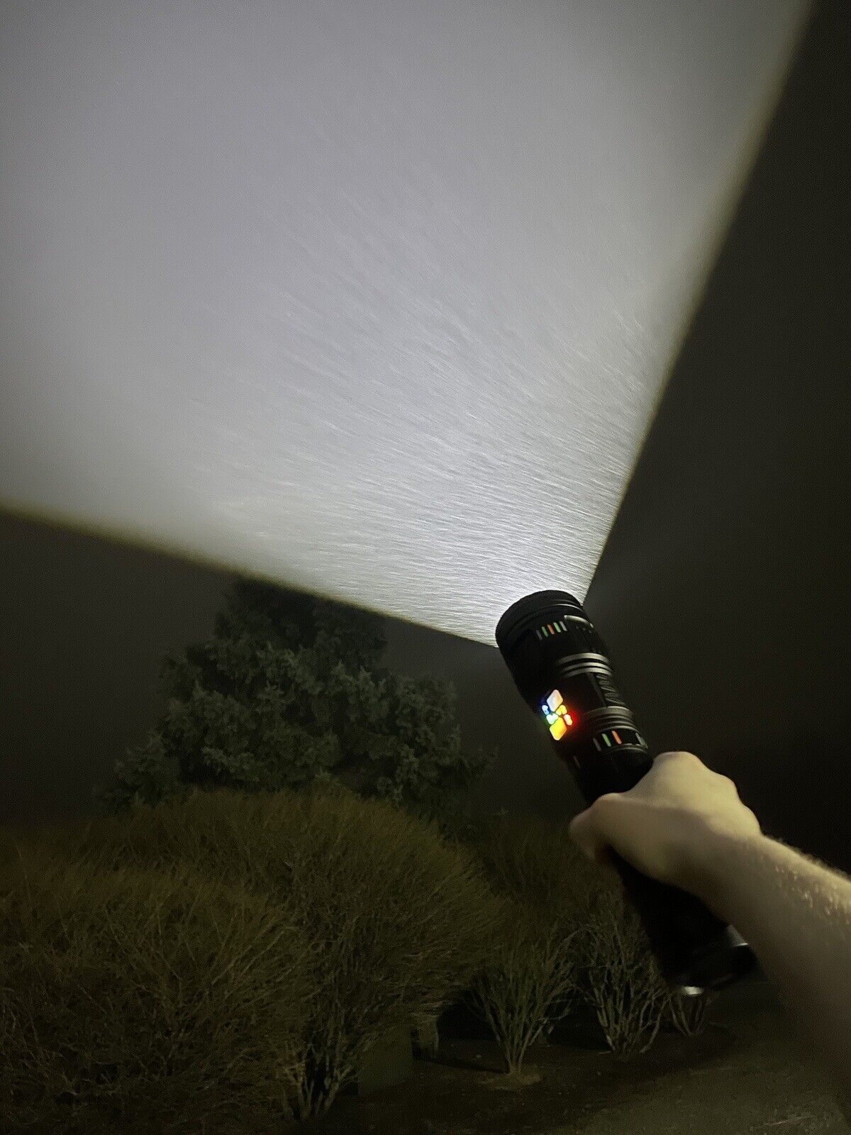 “White Laser” 90W Flashlight, 10,000 Lumens, USB-C (Tinker Tavern ...